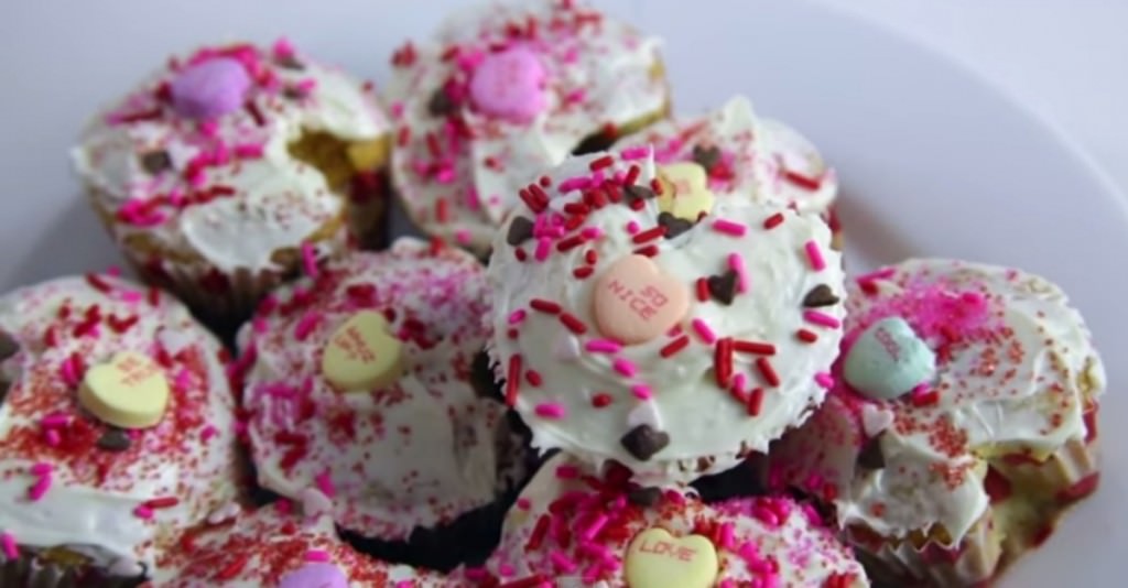 ¿Qué Te Parecen Unos Cupcakes Con Forma De Corazón? Te Sorprenderá Como ...