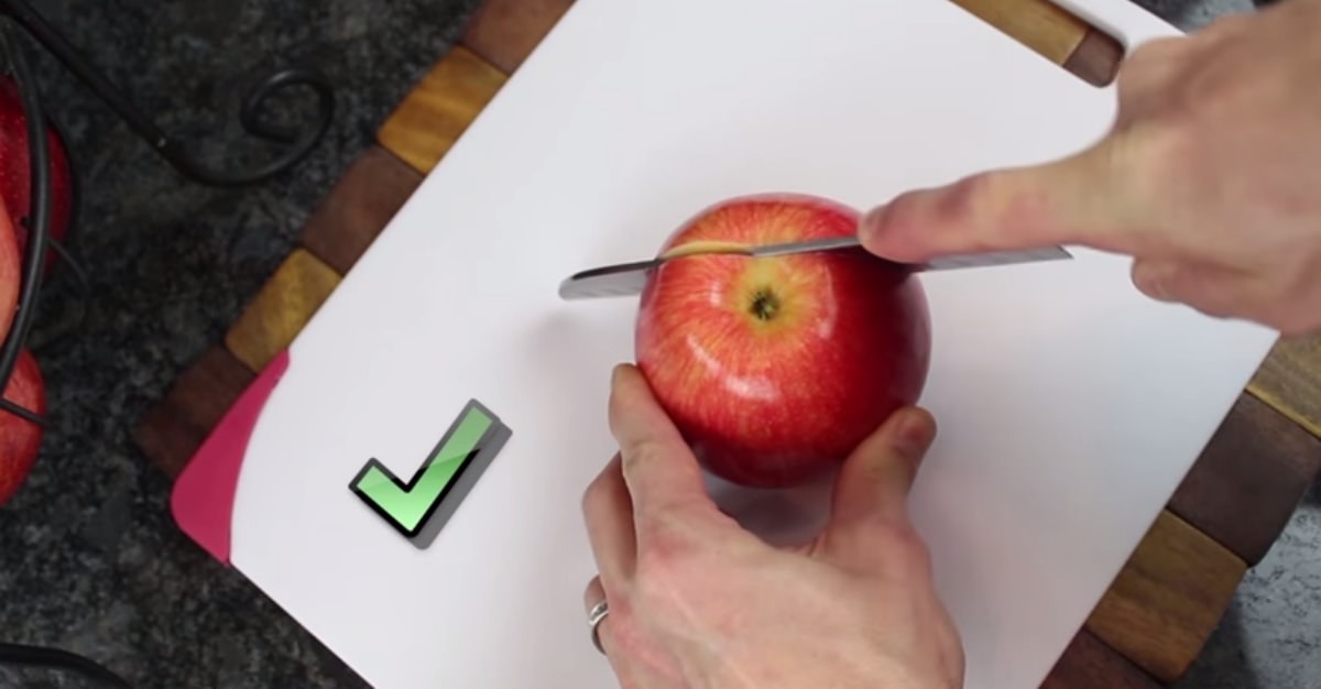 Con Este Consejo Picar Una Manzana Ya No Será Problema Y Es Ideal Para ...