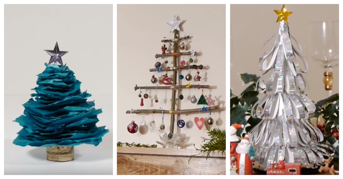 Decora Tu Casa Esta Navidad Con Estos Hermosos Y Sencillos Árboles ...