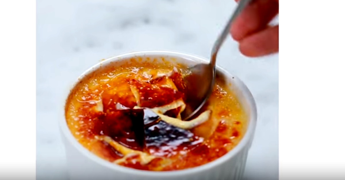 Prepara Un Delicioso Creme Brulée En Tan Solo 1 Minuto Con Esta ...