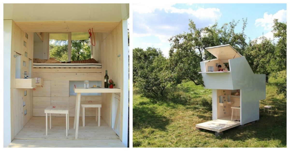 Esta Casa Es La Más Diminuta Que Hayas Visto Pero Tiene Todo Lo Necesario Para Vivir | Tronya