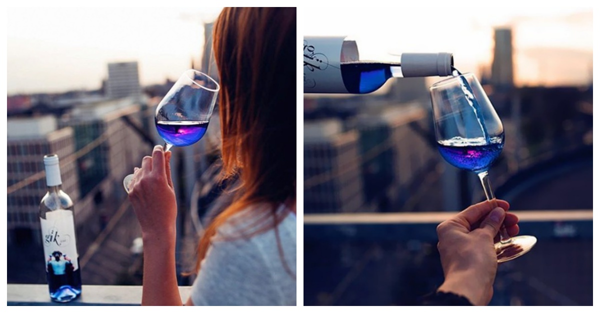 El Vino Azul Se Ha Transformado En La Sensación Del Momento Y Tienes ...