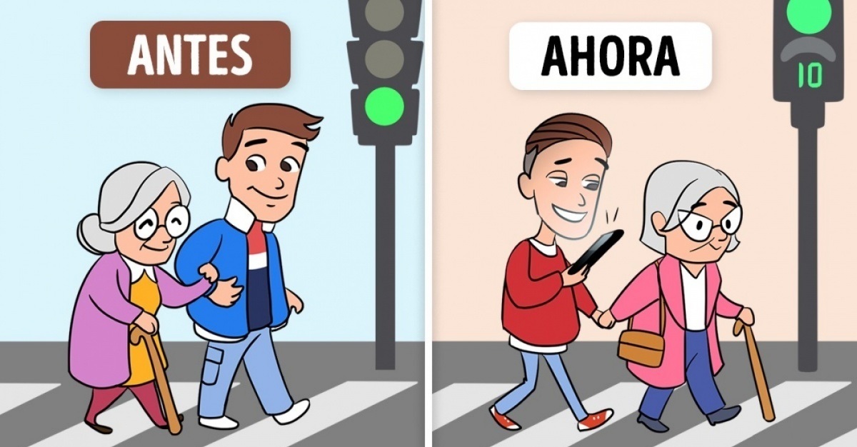 15 Ingeniosas Ilustraciones Que Muestran Cómo Ha Pasado El Tiempo | Tronya